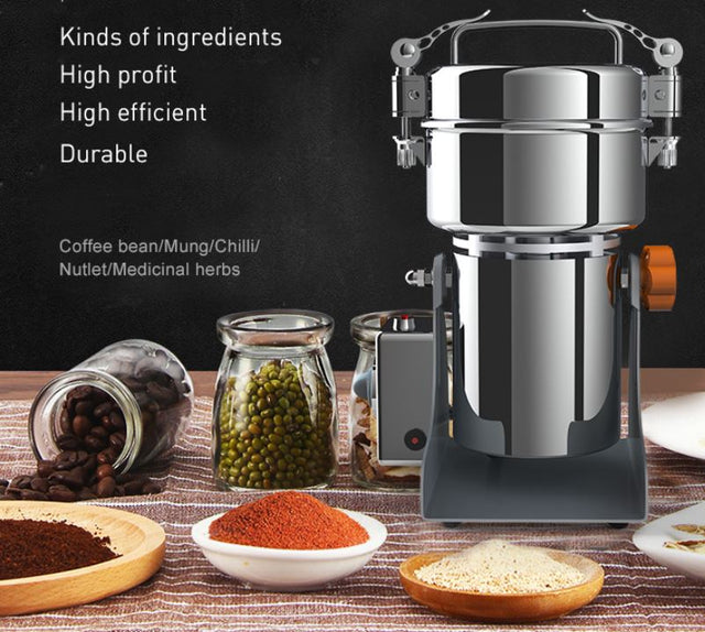 New Commercial Electric Grain Mill Grinder 300g Swing Type – Heavy Dut ...
